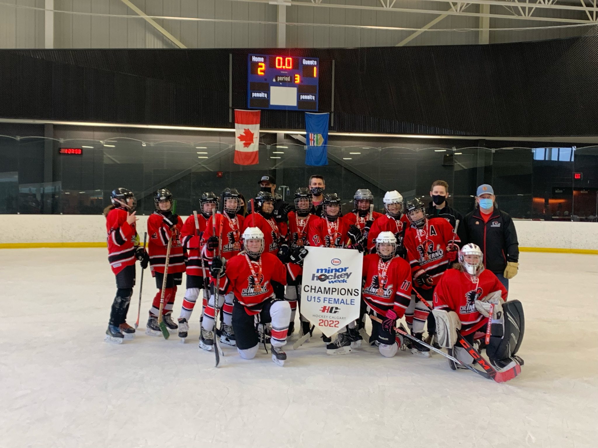 Congrats to GHC ESSO Minor Hockey Week Champs! – Girls Hockey Calgary